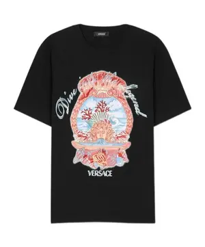 Versace Pattern-printed Crewneck T-shirt