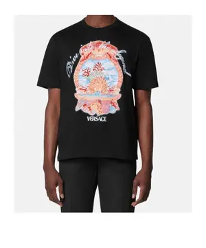 Versace Pattern-printed Crewneck T-shirt