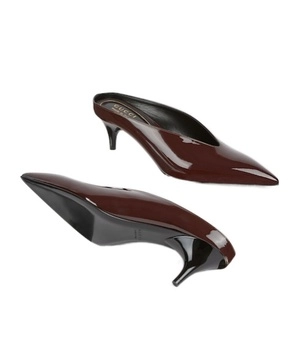 Gucci 97 Heeled Mules - Dark Brown