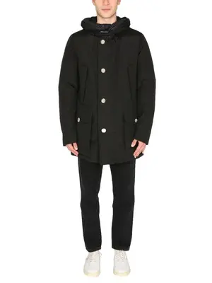 Woolrich Arctic Hooded Down Parka - Black