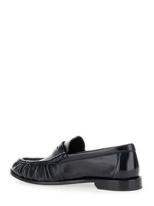 Saint Laurent Le Loafer Slip-on Loafers - Black