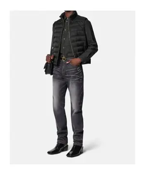 Versace Stand Collar Puffer Vest