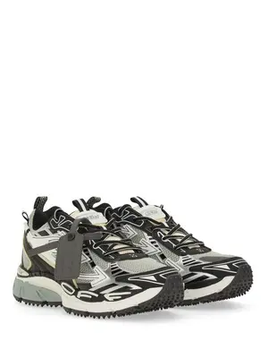 Off-White Be Right Back Lace-up Sneakers - Black
