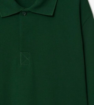 Burberry Short Sleeved Polo Shirt - Green