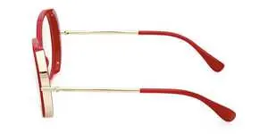 Max Mara Geometric Frame Eyeglasses