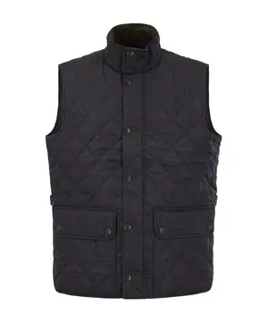 Barbour Lowerdale Quilted Vest - Black