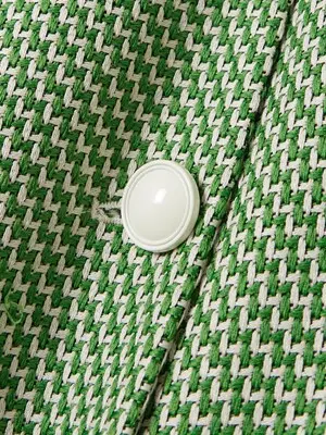 Veronica Beard Round Collar Sleeveless Vest With Pattern