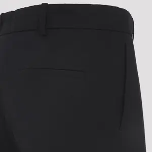 Jacquemus Camargue High-waisted Straight-leg Trousers - Black