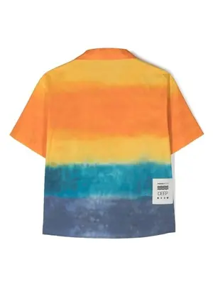 MSGM Short Sleeve Printed Shirt