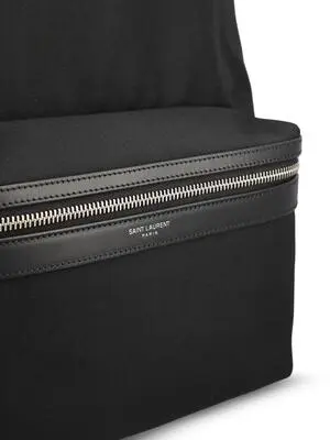 Saint Laurent Zip-fastening Backpack - Black