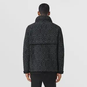 Burberry Embroidered Logo Packaway Jacket