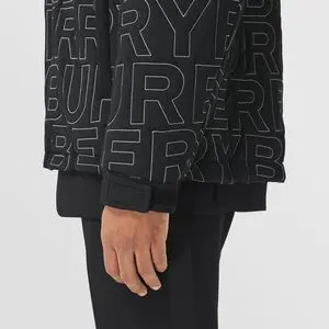 Burberry Embroidered Logo Packaway Jacket