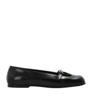 NODALETO Buckled Ballet Flats
