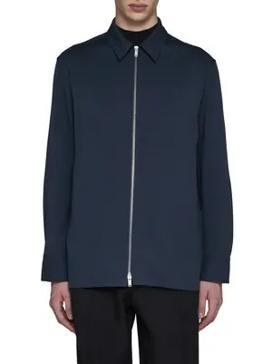 JIL SANDER Zip-up Shirt Jacket