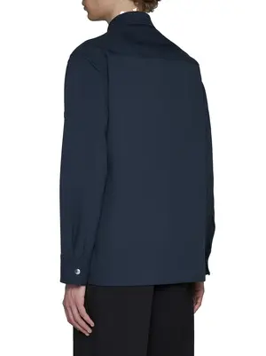 JIL SANDER Zip-up Shirt Jacket