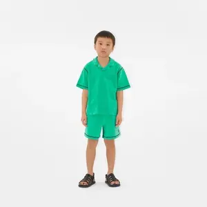 Burberry Ekd Towelling Polo Shirt