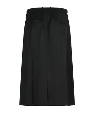 JIL SANDER Pleated A-line Skirt