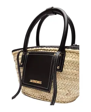 Jacquemus Le Petit Soli Basket Bag - Nude