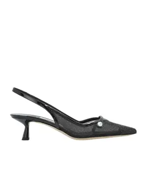 JIMMY CHOO Amita Pointed Toe Slingback Pumps