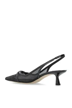 JIMMY CHOO Amita Pointed Toe Slingback Pumps