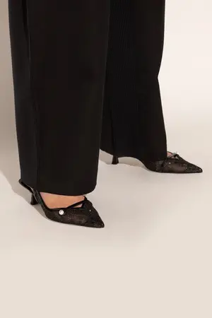 JIMMY CHOO Amita Pointed Toe Slingback Pumps