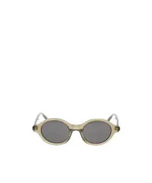 Loewe Oval Frame Sunglasses - Gray