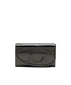 DIESEL® 1dr Wallet Strap Wallet Bag - Black