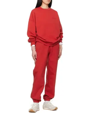 ANINE BING Logo Embroidered Sweatpants