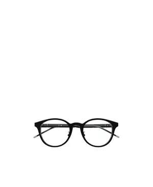 Gucci Round Frame Eyeglasses - Black