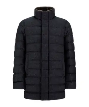 Herno Down Jacket With Long Sleeves - Black