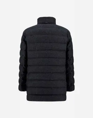 Herno Down Jacket With Long Sleeves - Black