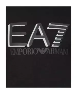 EA7 Logo Printed Pullover