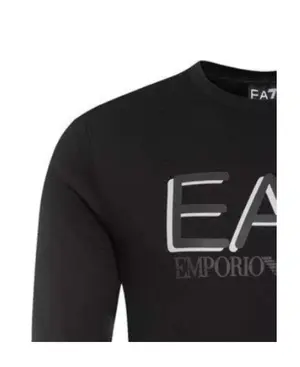 EA7 Logo Printed Pullover