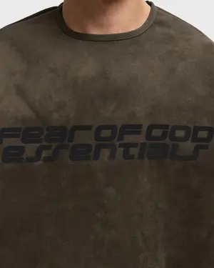 Fear Of God Modern Crewneck Sweatshirt With Letter Decoration - Black