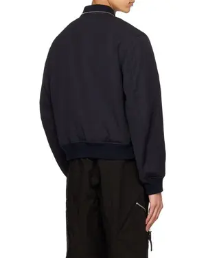 JIL SANDER Zip-up Long-sleeved Bomber Jacket