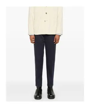 Zegna Belt-loop Casual Pants - Black