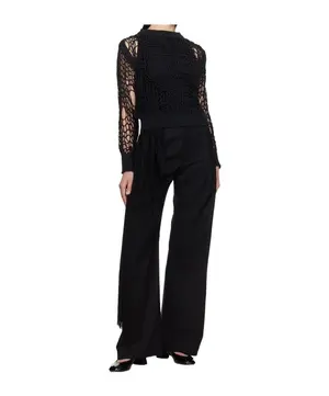 MAISON MARGIELA Open Knit Crewneck Sweater
