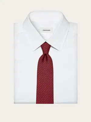 FERRAGAMO Printed Neck Tie