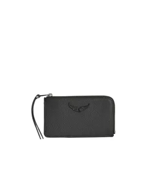 Zadig&Voltaire Wings-detail Top-zip Wallet