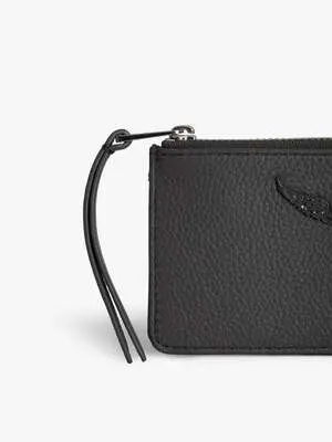 Zadig&Voltaire Wings-detail Top-zip Wallet