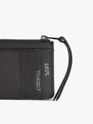 Zadig&Voltaire Wings-detail Top-zip Wallet