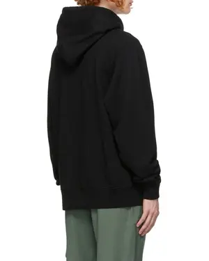 AMBUSH Logo-print Cotton Hoodie - Black