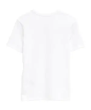 Celine Triomphe T-shirt In Ribbed Cotton Jersey