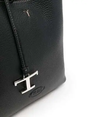 TOD'S Logo Plaque Tote Bag