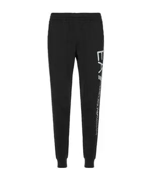 EA7 Logo Sweatpants - Black