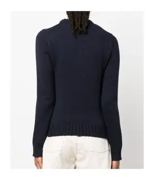 Polo Ralph Lauren Flag Intarsia Crewneck Jumper - Black