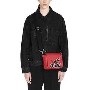Alexander McQueen Logo Flame Shoulder Bag