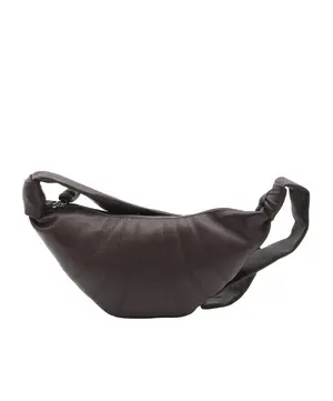 LEMAIRE Croissant Baguette Shoulder Bag - Brown