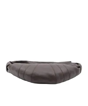 LEMAIRE Croissant Baguette Shoulder Bag - Brown
