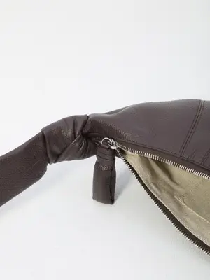 LEMAIRE Croissant Baguette Shoulder Bag - Brown